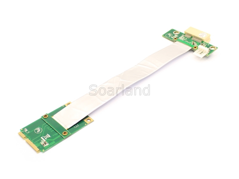SLMA3630 PCIe x1 to mini PCIe with silver cable